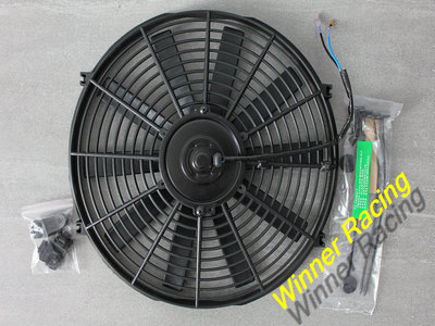 14" electric cooling radiator fan RX7 FC;E30;206;Swift | eBay