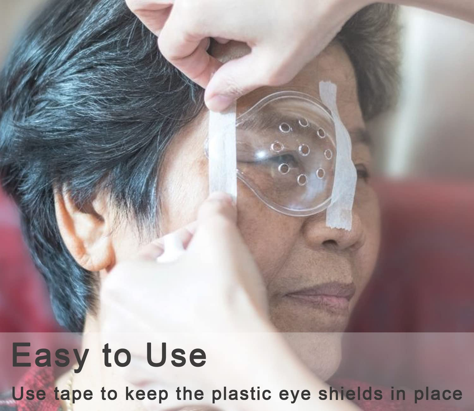 Eye Shield, 4 Pcs Plastic Eye Shield Eye Patch for Eye Surgery Covering ...