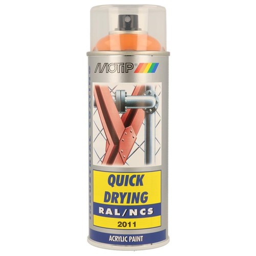 PEINTURE RAL ACRYL RAL2011 BRILLANT AEROSOL 400ML MOTIP | eBay