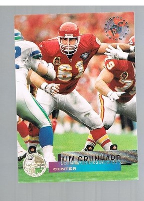1995/95 Topps Stadium Club Members Only Tim Grunhard #97 Chiefs | eBay