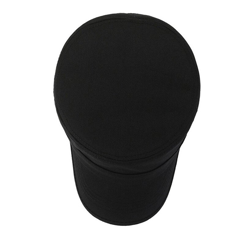 Classic Cotton Army Hat Military Cadet Patrol Style Plain Brim ...