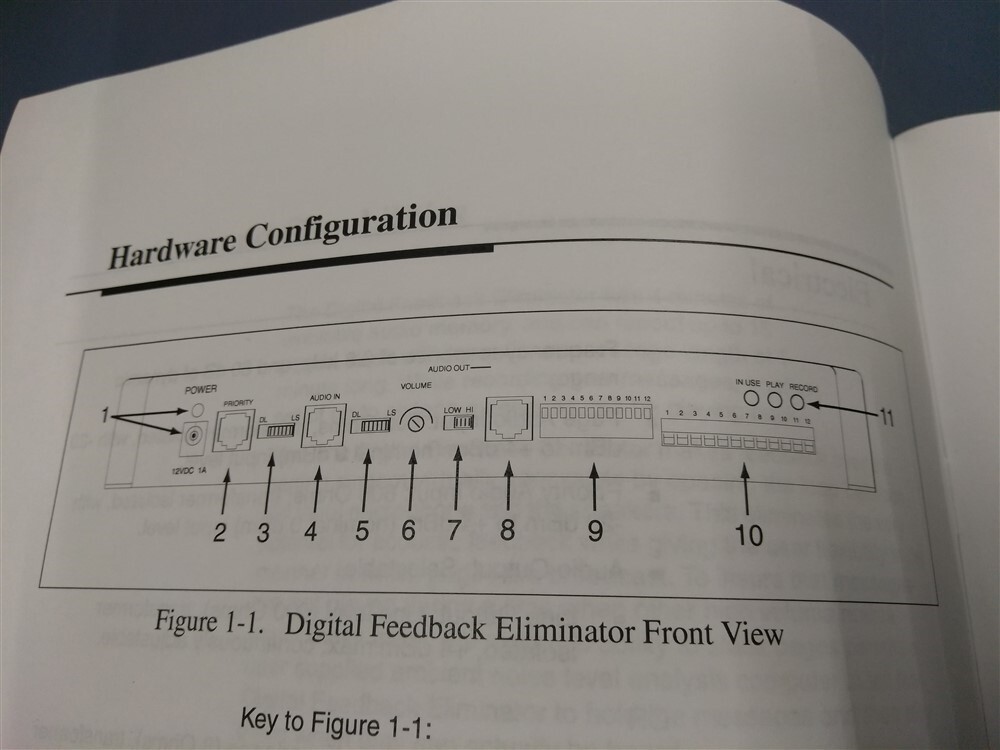 AVAYA LUFDBKEL Digital Feedback Eliminator & One Line Page Stacker /w ...