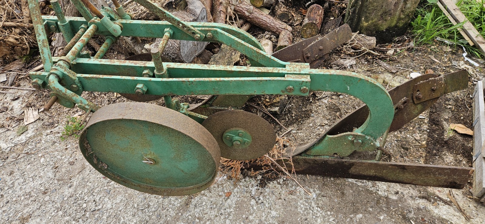 2 Furrow BMB/ Ransomes Other Compact tractor plough Lightweight Plough ...