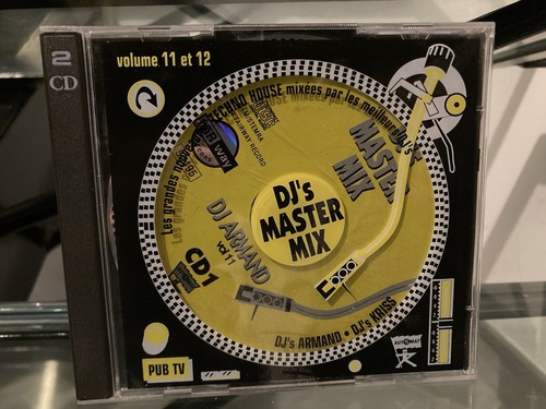 RARE CDx2 - DJ’s MASTER MIX Vol 11 &12 - ELECTRO PROGRESSIVE TECHNO ...