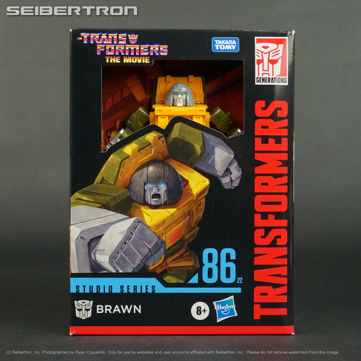 BRAWN Transformers Studio Series 86-22 Movie Deluxe Hasbro 2023 New