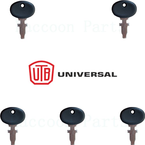 5 Universal Tractors Ignition keys 6220001 1033 300 320 340 350 353 445 ...