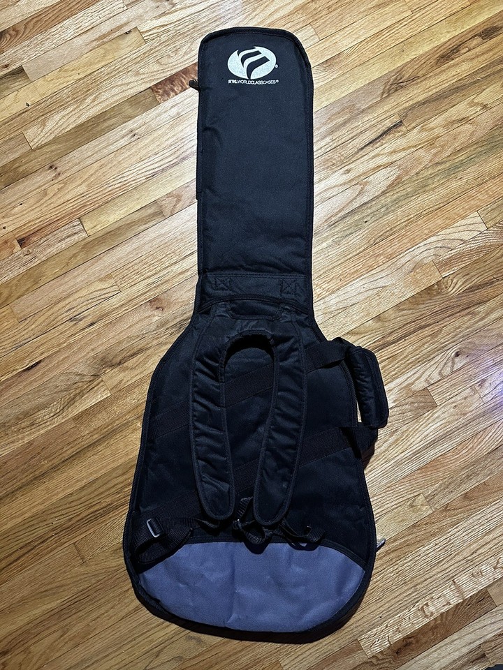 TKL World Class Cases Black Belt 3/4 Size Guitar Soft Case Gig Bag ...