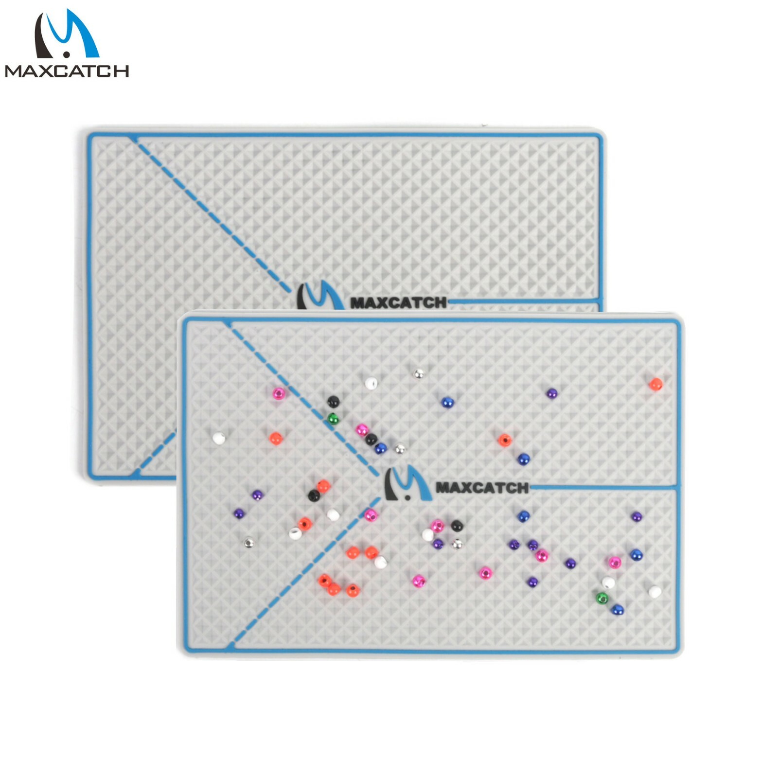Maxcatch 2pc Silicone Tungsten Fly Tying Bead Pad Fly Beads and Hook ...