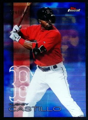 Rusney Castillo - 2016 Topps Finest #87 Blue Refractor #84/150 - Red ...
