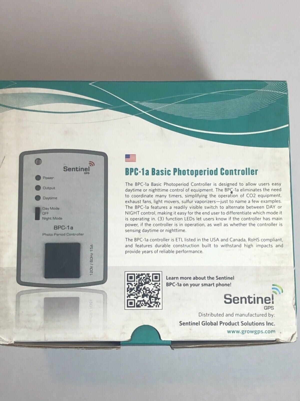 Sentinel GPS BPC - 1a Basic Photoperiod Controller Plug Box Version | eBay