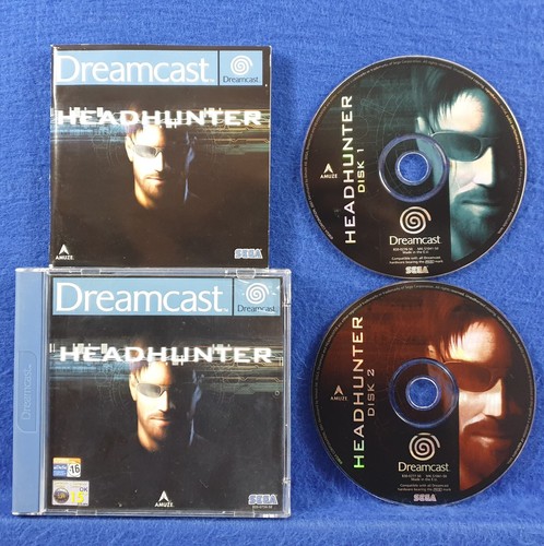 Dreamcast HEADHUNTER Rare Game *Boxed & Complete* Sega PAL UK Exclusive ...