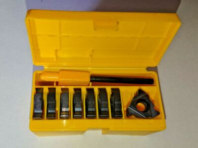 8 x KENNAMETAL LT 22NR 5.0ISO KC5025 INTERNAL RH THREADING INSERTS 5mm ...