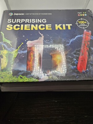 Japace Surprising Science Kit - 100+ Experiments - Ages 4+ - Sealed NEW ...