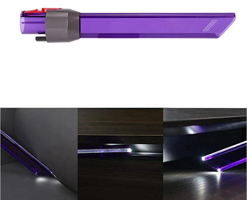 Light Pipe Crevice Tool for Dyson V15 Vacuum Cleaner Part Flat Nozzle ...