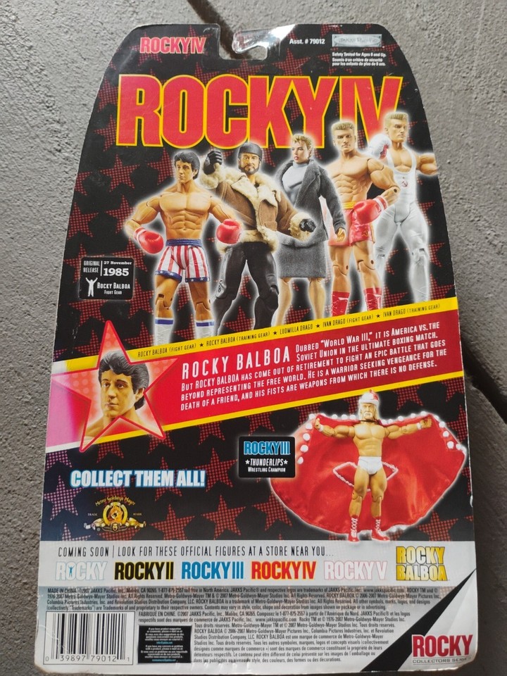 Rocky Balboa (Rocky IV, Jakks Pacific) SEALED | eBay