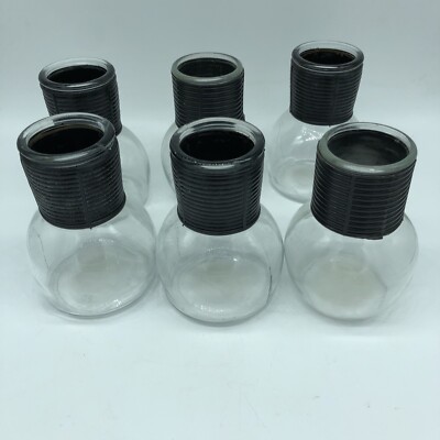 Lot Of 6 Glasbake HOTTLE Glass Tea or Coffee Holder Carafe Used In ...