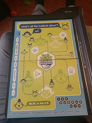 Noggin Nickelodeon 2001 Print Ad 16x11 Promo Great To Frame | eBay