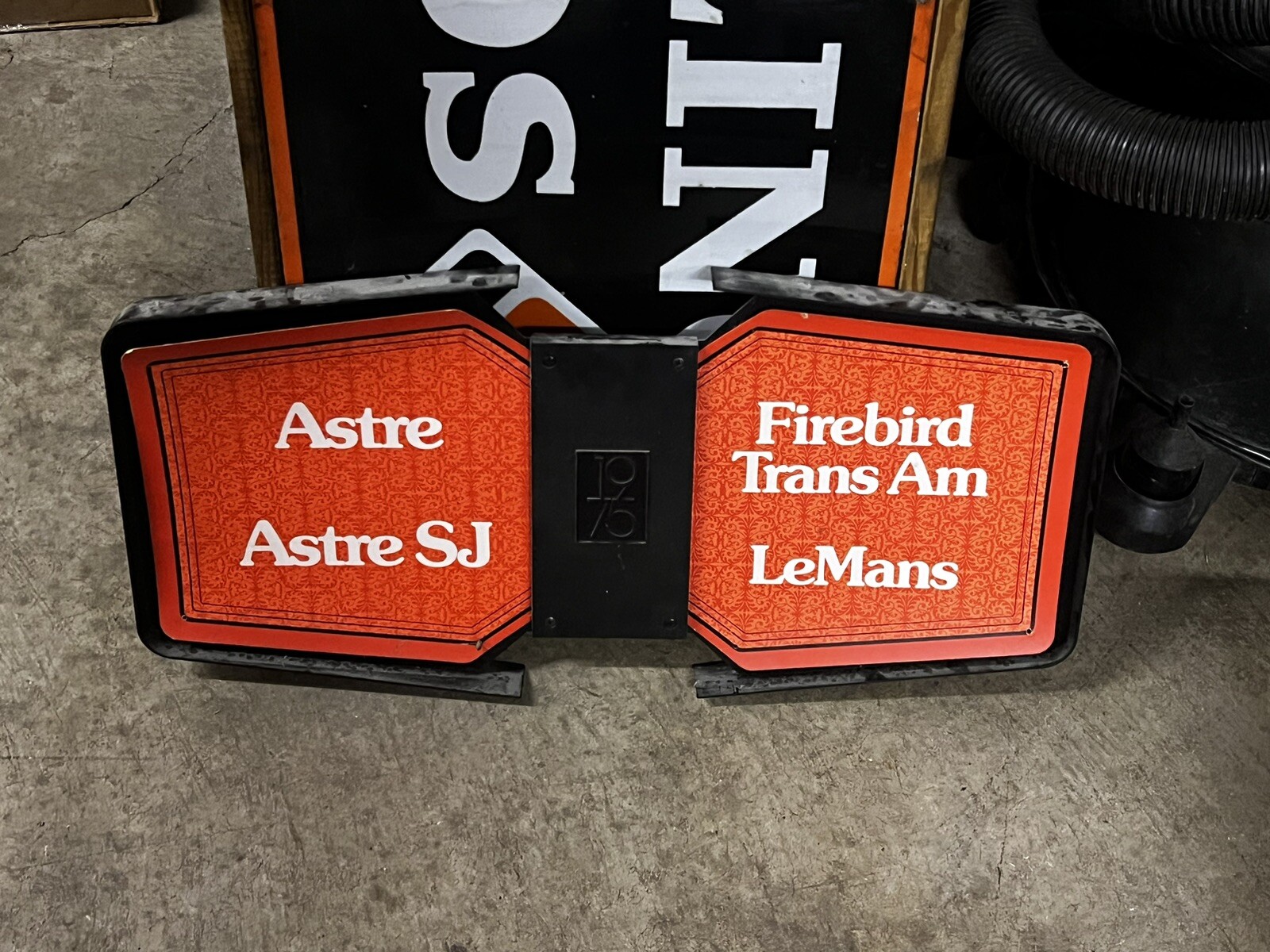 RARE 1975 Pontiac Dealership Sign Firebird Trans Am Lemans Grand AM ...