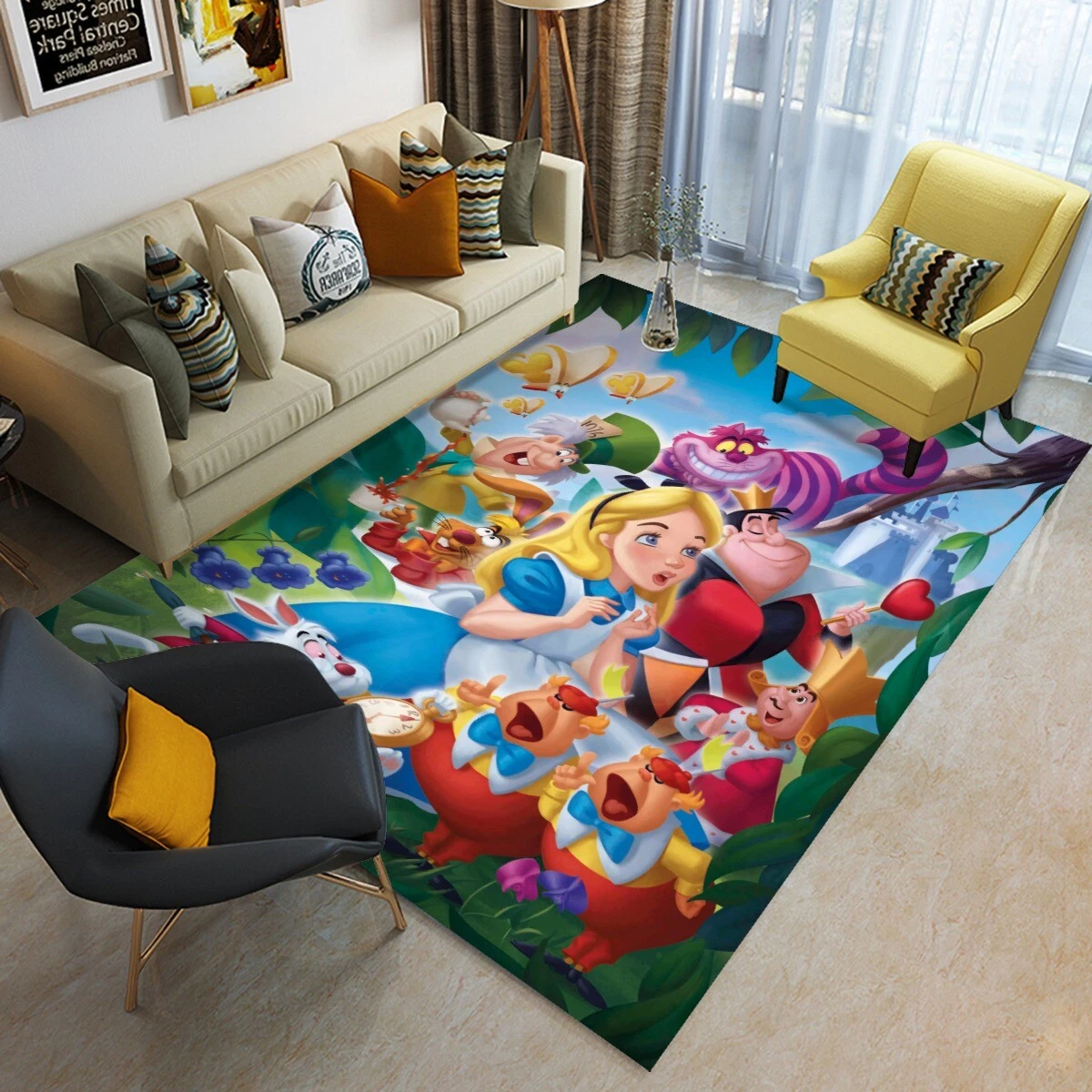 Alice In Wonderland Disney Rug | ID 20970268 by Christopher Marshall ...