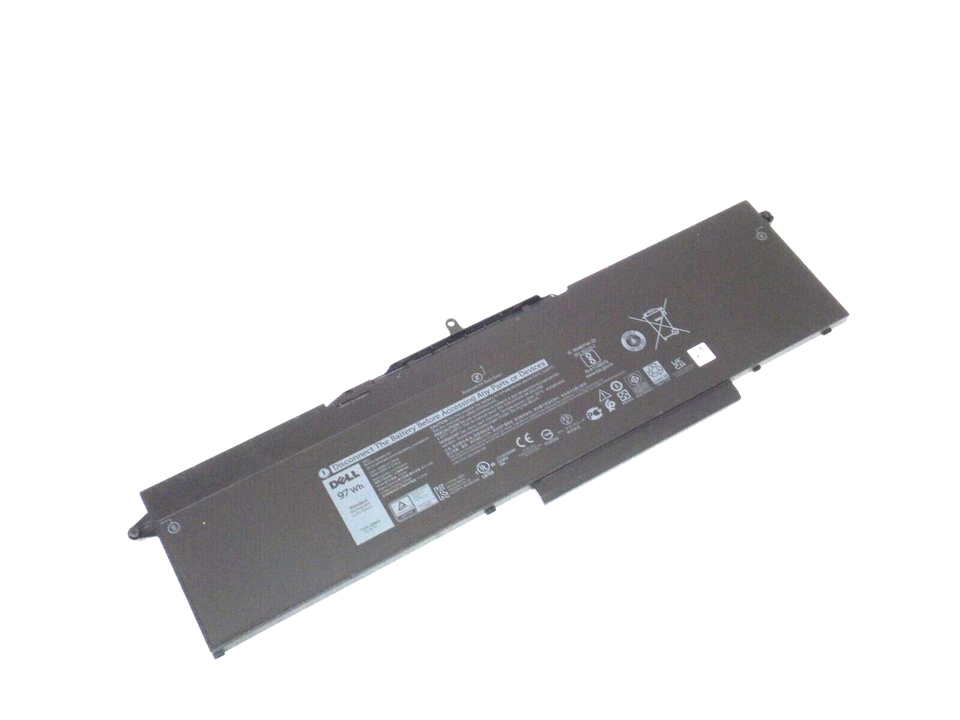 Dell Original Latitude 5501 Precision 3541 6-Cell 97Wh Laptop Battery ...