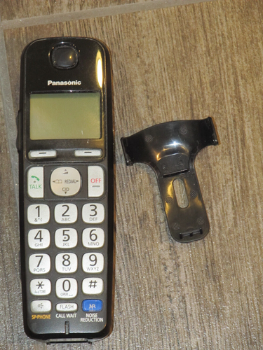 PANASONIC KX-TGEA20 B DECT 6.0 Expansion Handset, Batteries, Belt Clip ...