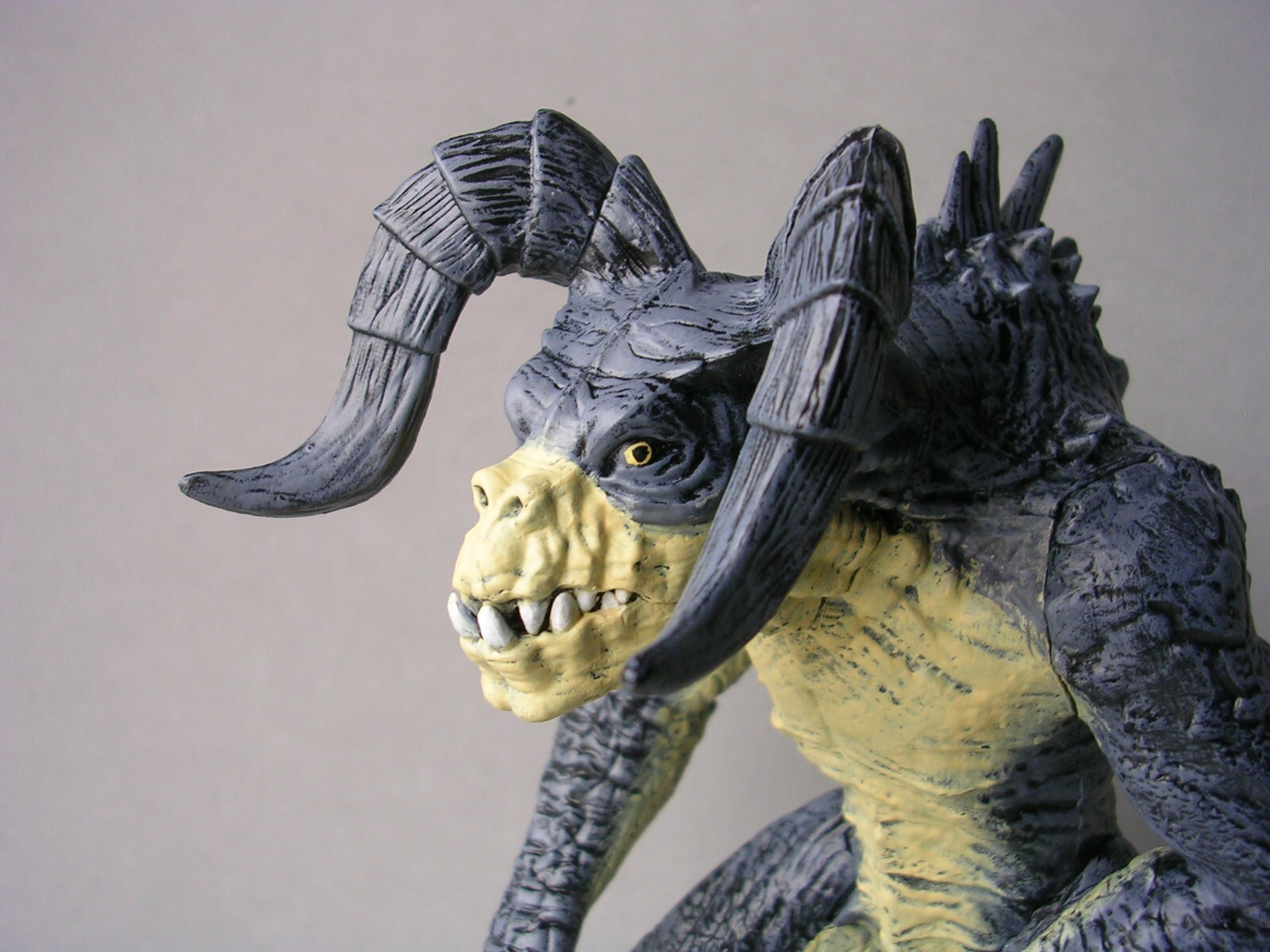 Fallout DEATHCLAW Build-a-Figure COMPLETE CUSTOM PAINTED - READ Leg Mod ...