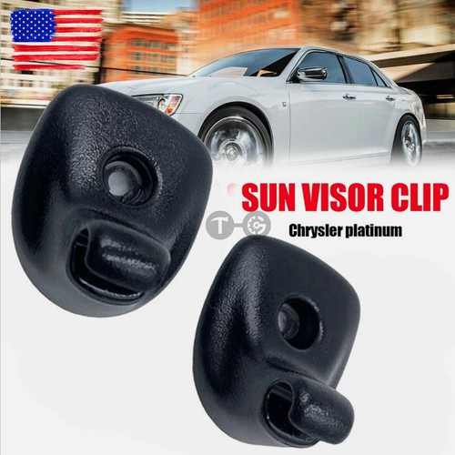 2PCS Sun Visor Sunvisor Support Clip for 2011-2015 Chrysler 200 ...