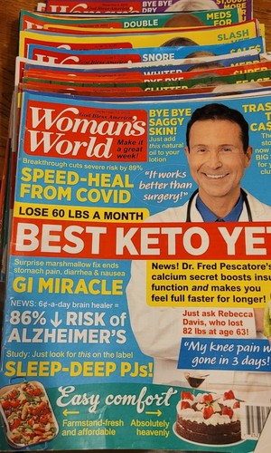 Woman's World Magazine - Over 30 issues - Used but in good condition | eBay