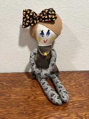 Handmade Rag Doll Plush Cloth Doll 13” | eBay