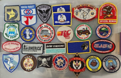 Great Mix of Patches. Government, Security, Science, Transportation Lot ...