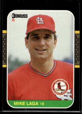 1987 Donruss #293 Mike Laga St. Louis Cardinals | eBay
