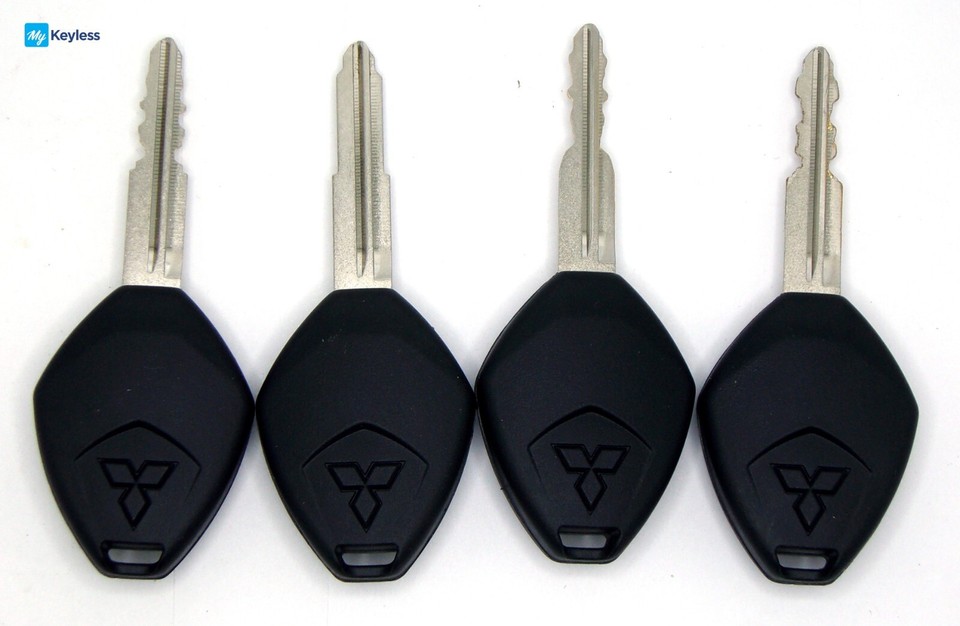 Lot x4 OEM Mitsubishi Outlander Keyless Entry Combo Key Remotes OUCG8D ...