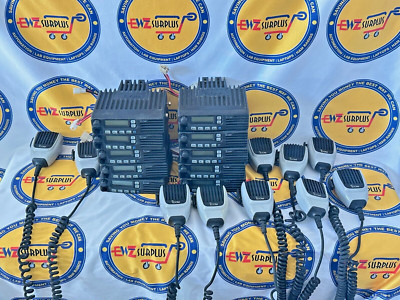 LOT 10 ICOM MOBILE IC-F121 VHF 128 CH + ICOM HM-148 MICROPHONE POWER ...