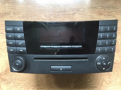 Original Mercedes W211 E Klasse Radio Audio 20 CD Radio A 211 870 12 89 ...