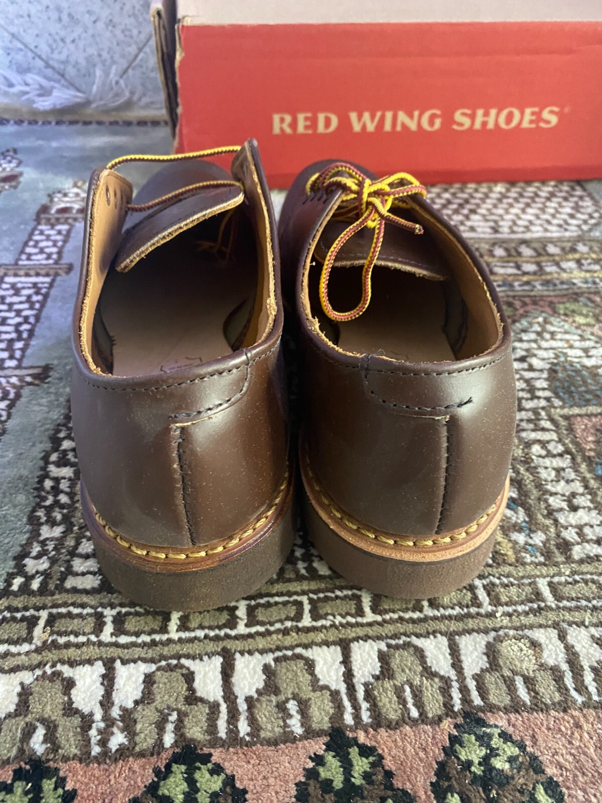 Red Wing 9202 Garageman Oxford Beckman Postman Foreman Super rare 6.5D ...