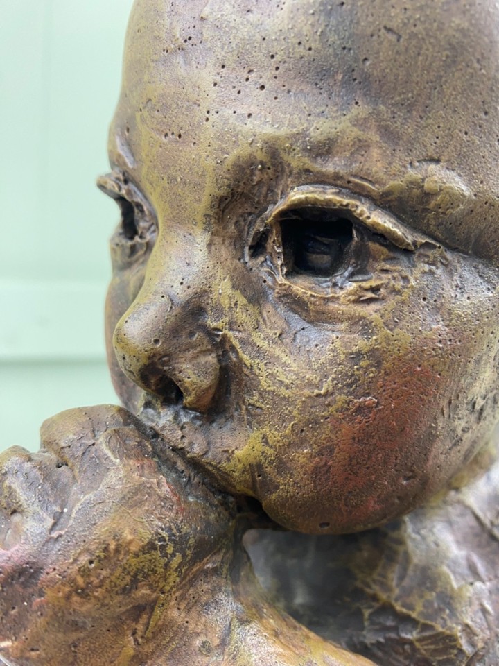 Plaster Baby Sculpture Figure. #7361 | eBay UK