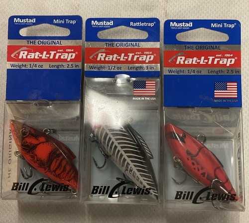 3 Bill Lewis Rat L Traps New In Packages | eBay