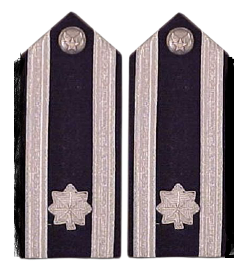 US AIR FORCE MALE MESS DRESS SHOULDER BOARDS - ALL RANKS - CURRENT ...