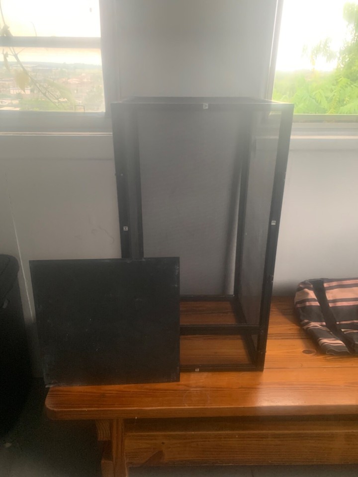 360 ° Panoramic Reptile Screen Cage Terrarium Chameleon Mesh Enclosure ...