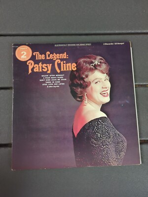 Patsy Cline The Legend: Patsy Cline Vinyl 2LP Best of Classic ...