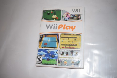 WII PLAY :(NINTENDO WII, 2007) BOX & MANUAL (URC86) | eBay