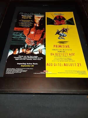 Spineshank Soulfly Rare Original Radio Promo Poster Ad Framed! | eBay