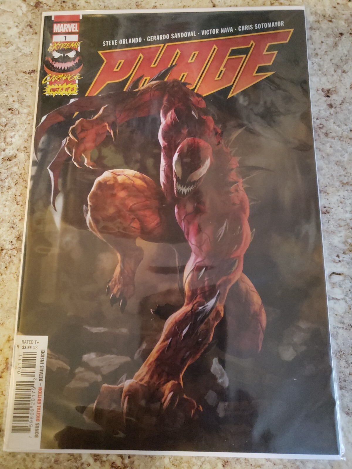 EXTREME CARNAGE PHAGE #1 MARVEL COMICS MARVEL COMICS 9.4 | eBay