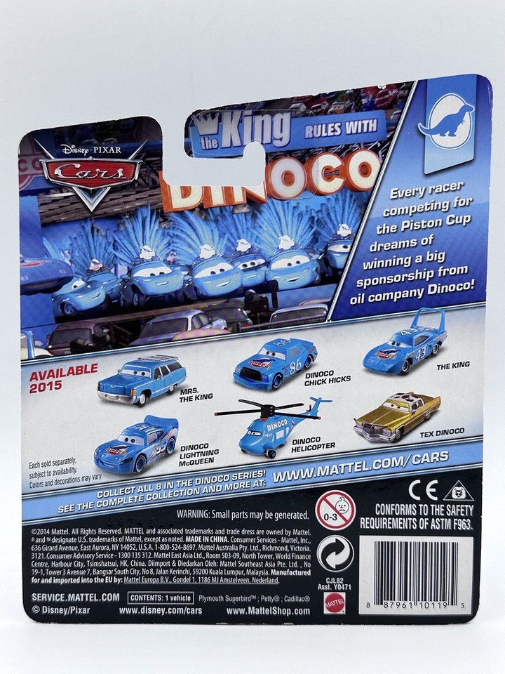 2014 Disney Pixar Cars The King #43 “Dinoco” (New) | eBay