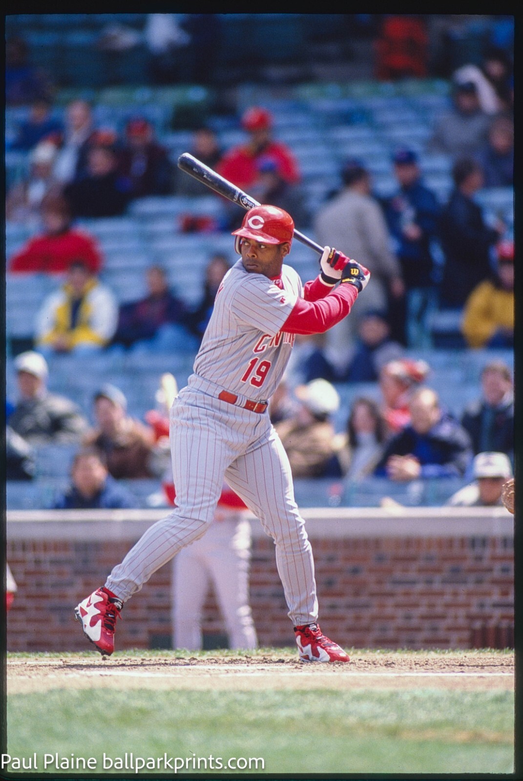 Original 35MM Color Slide Cincinnati Reds 1995 Eric Anthony | eBay