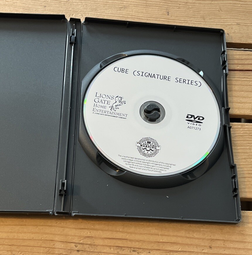 Cube (DVD, 1997) 31398826521| eBay