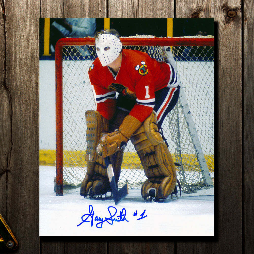 Gary Smith Chicago Blackhawks Autographed 8x10 | eBay