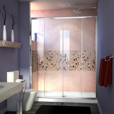 DreamLine DL-6962C-01CL The DreamLine Visions shower or tub door offers ...