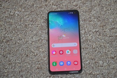 Samsung Galaxy S10e SM-G970 - 128GB - Blue (Unlocked) Cracked | eBay UK