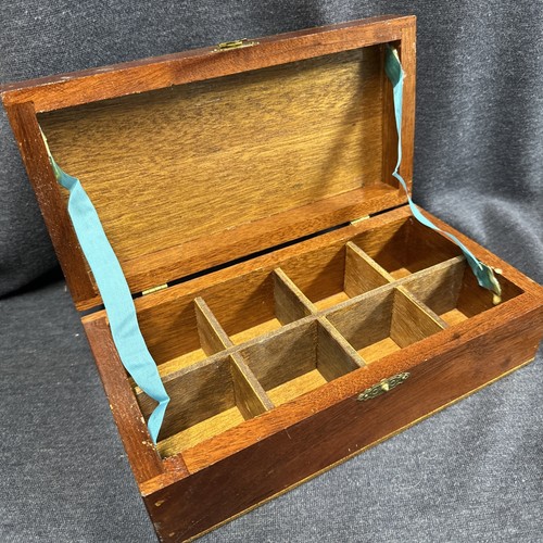 Hand Crafted Wood Jewelry Box Decorative Judge Mallet Storage Box 10”x5 ...